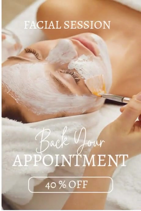 Facial Treatment Poster Template | PosterMyWall