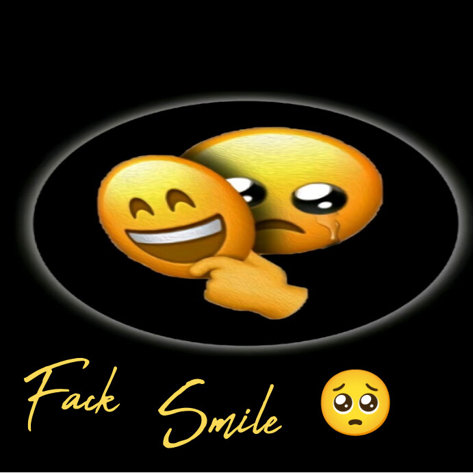 Plantilla de Fack smile | PosterMyWall