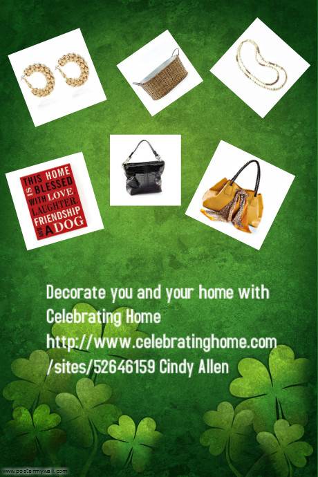 Celebrating Home | PosterMyWall