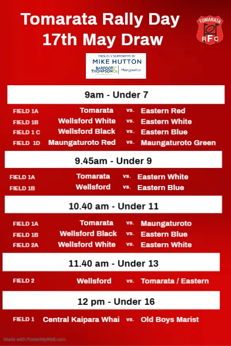 2023 Tomarata Rally Day Drw (2) | PosterMyWall