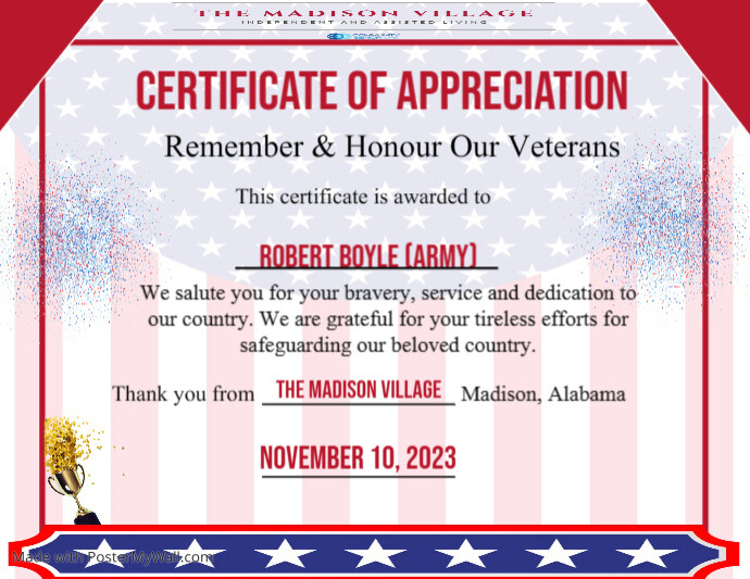 memorial day veterans appreciation flyer (1) | PosterMyWall