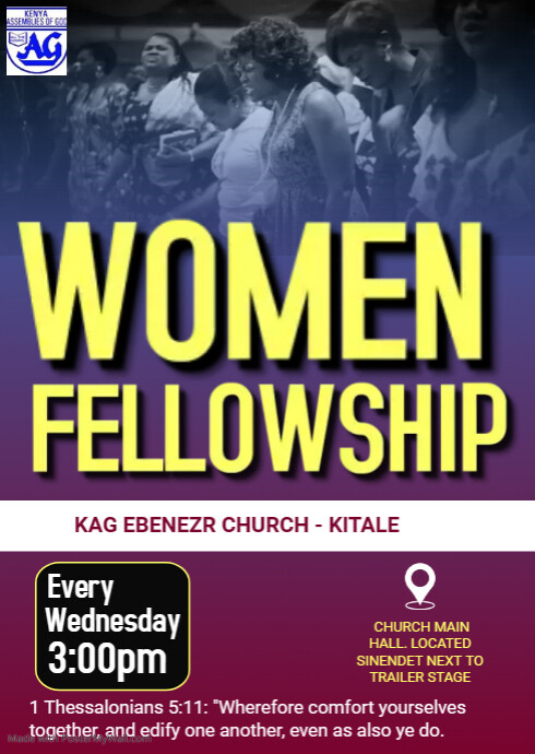 WOMEN PRAYER MEETING BANNER | PosterMyWall