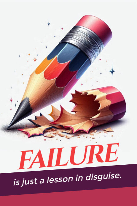Failure Template | PosterMyWall