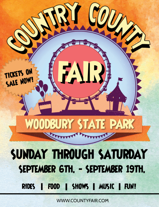 FAIR Template | PosterMyWall