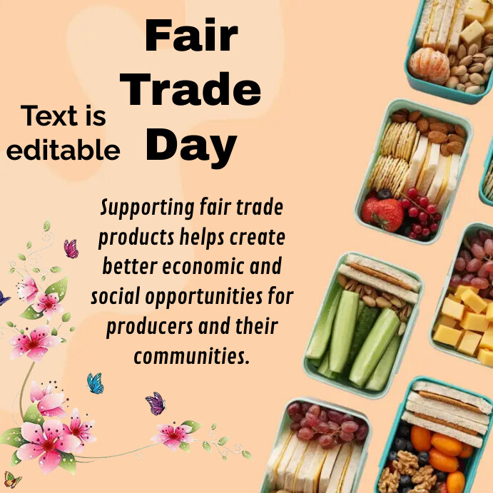 Fair trade Day template | PosterMyWall