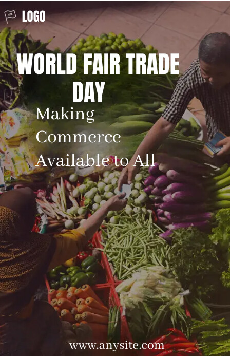 Fair trade day template | PosterMyWall