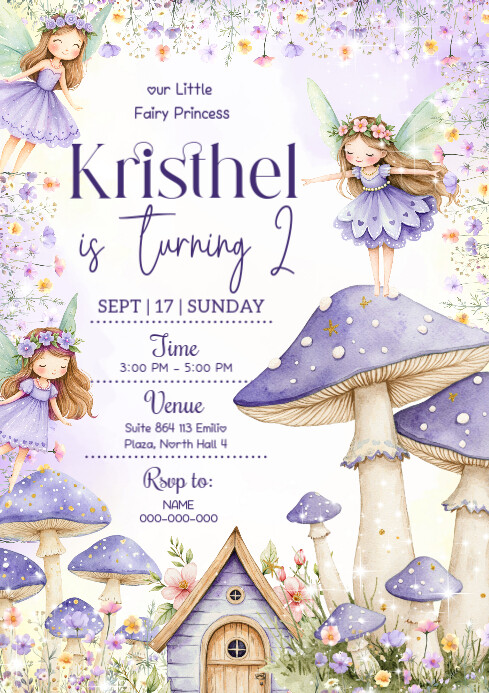 Fairies Template | PosterMyWall