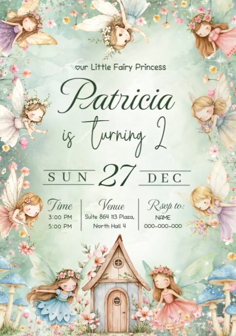 Fairies Template | PosterMyWall