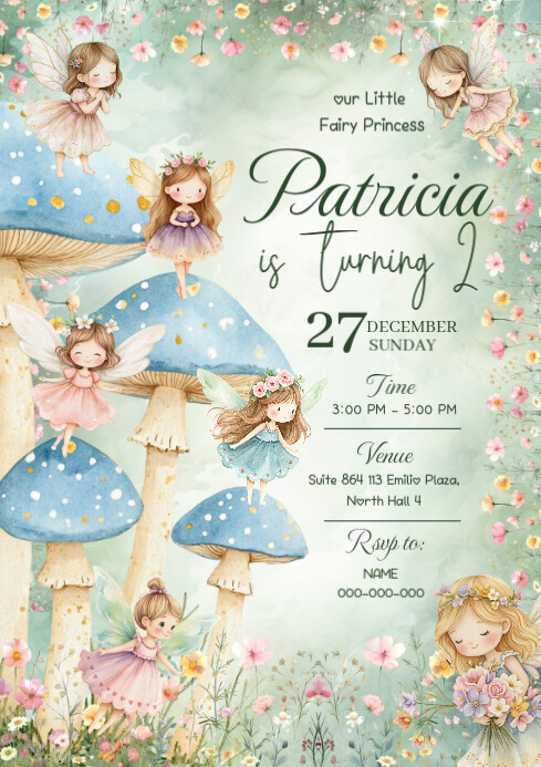 Fairies Template | PosterMyWall