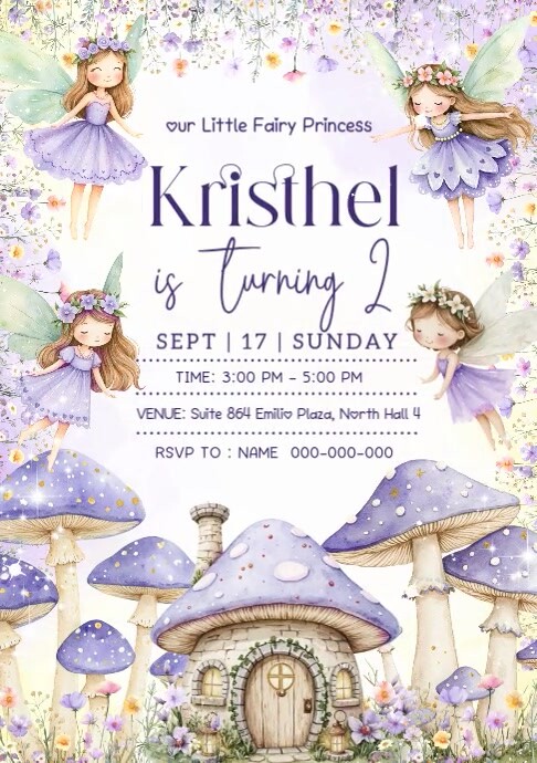 Fairies Template | PosterMyWall