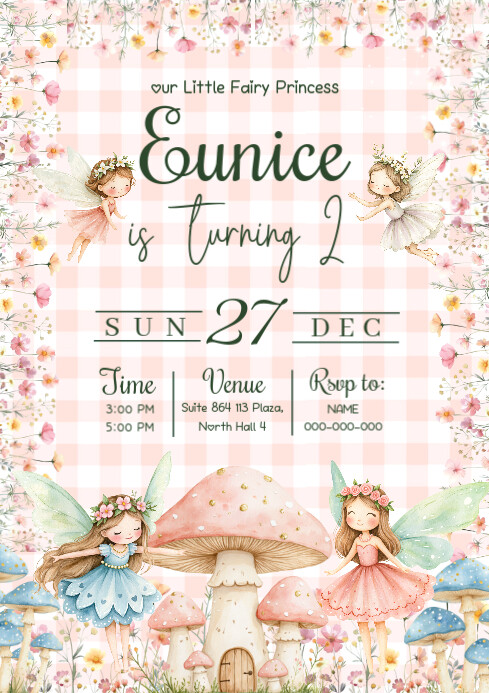 Fairies Template | PosterMyWall