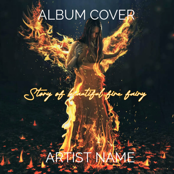 fairy album cover Template | PosterMyWall