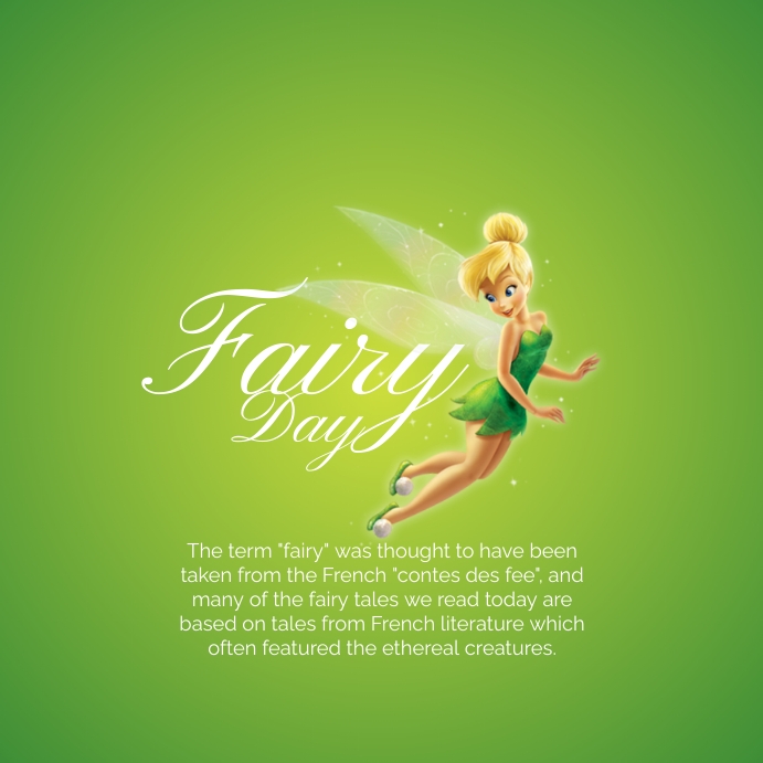 Plantilla de Fairy Day Instagram Template | PosterMyWall