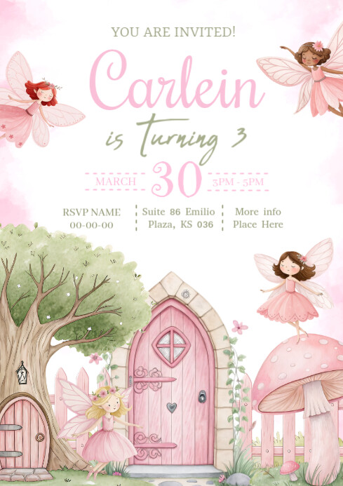 Fairy Template | PosterMyWall