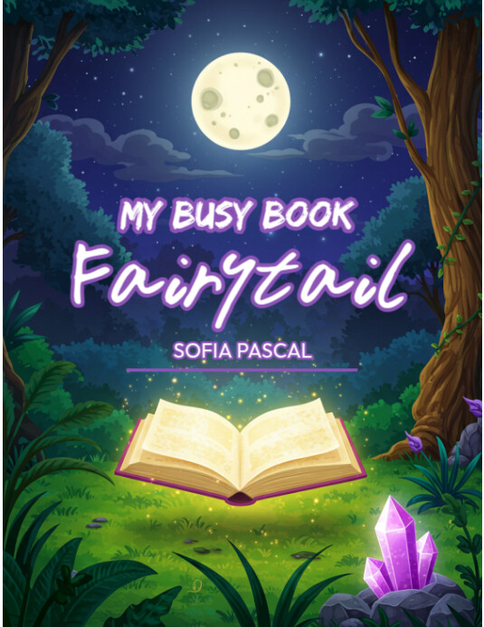 Fairytail Busy Book Cover Template | PosterMyWall