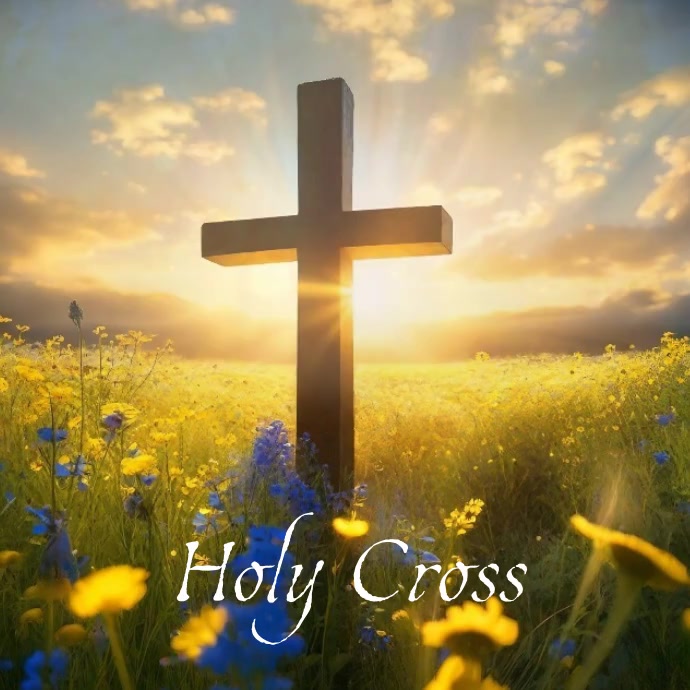 Copy of Faith Holy Cross Video Album Cover Music Chur | PosterMyWall