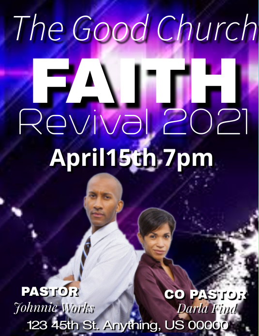 Faith Revival Template | PosterMyWall