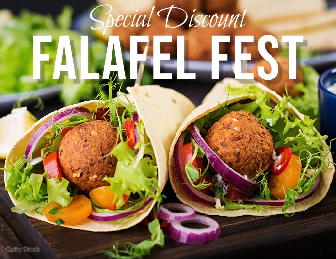 falafel fest Template | PosterMyWall