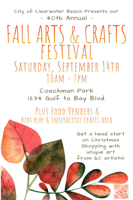 Copy of Fall Arts and Crafts Show Festival Poster | PosterMyWall