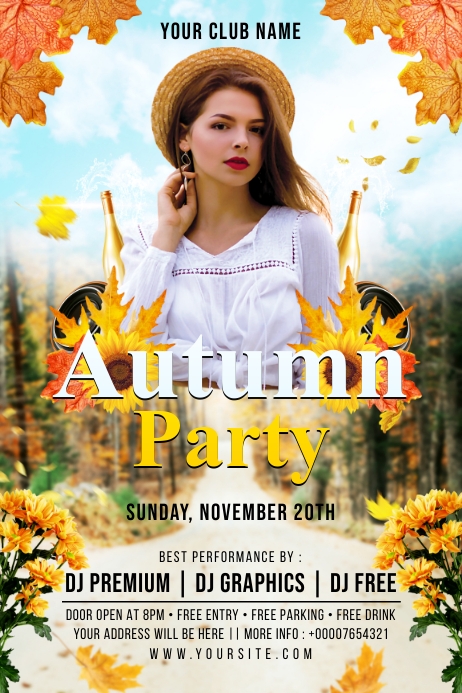 Copy of Fall / Autumn Festival Flyer Template | PosterMyWall