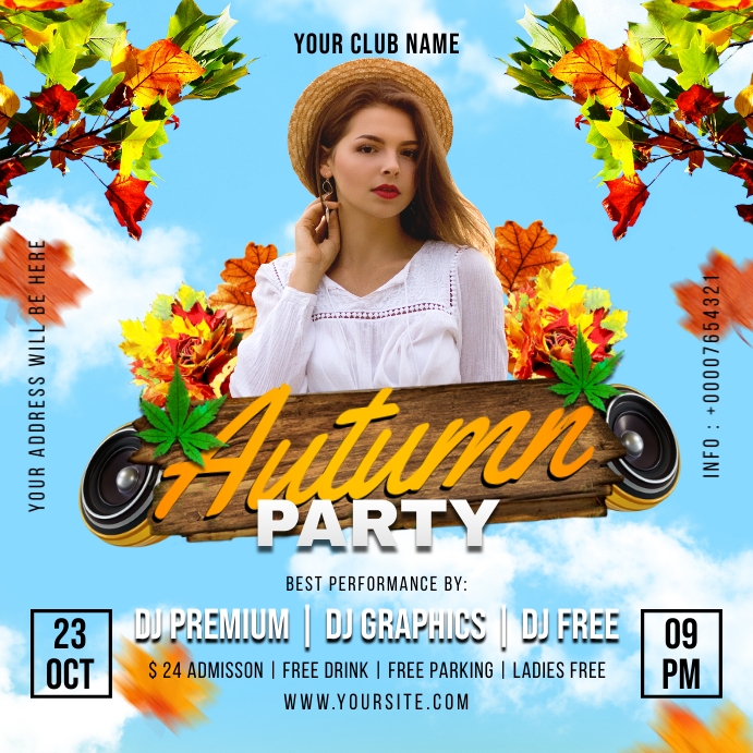 Fall / Autumn Festival Flyer Template | PosterMyWall