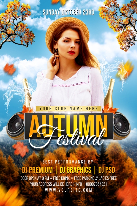 Copy of Fall / Autumn Festival Flyer Template | PosterMyWall
