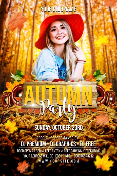 Copy of Fall / Autumn Festival Flyer Template | PosterMyWall