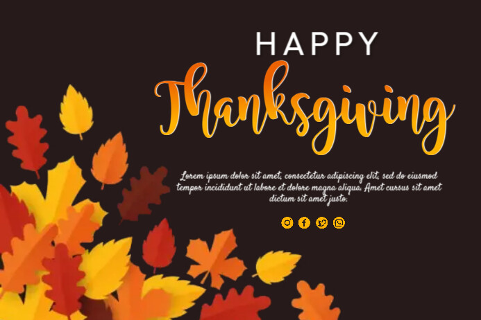 Fall Autumn Sale Template | PosterMyWall