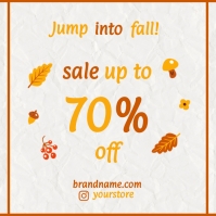 Fall sale Template | PosterMyWall