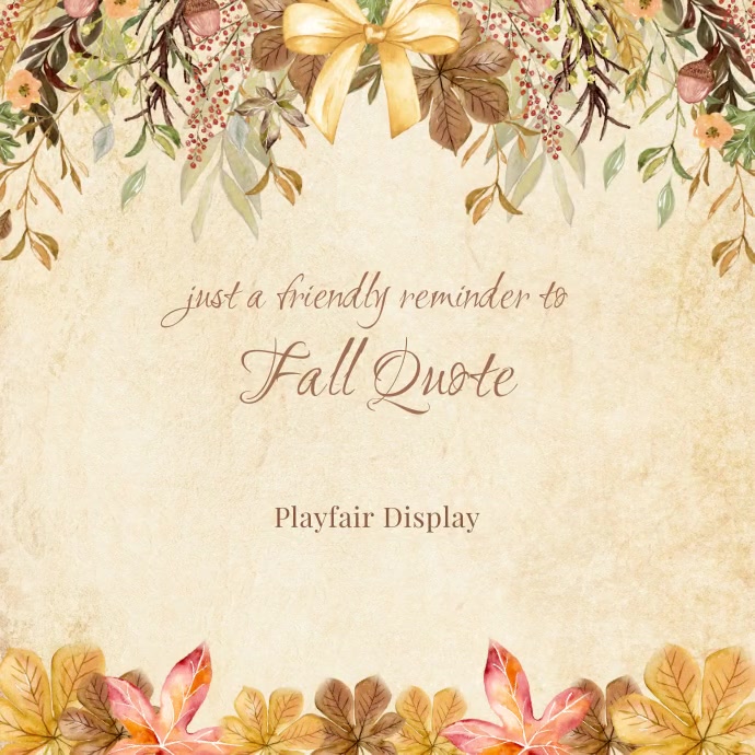 Fall Back Daylight Savings Time Reminder Template | PosterMyWall