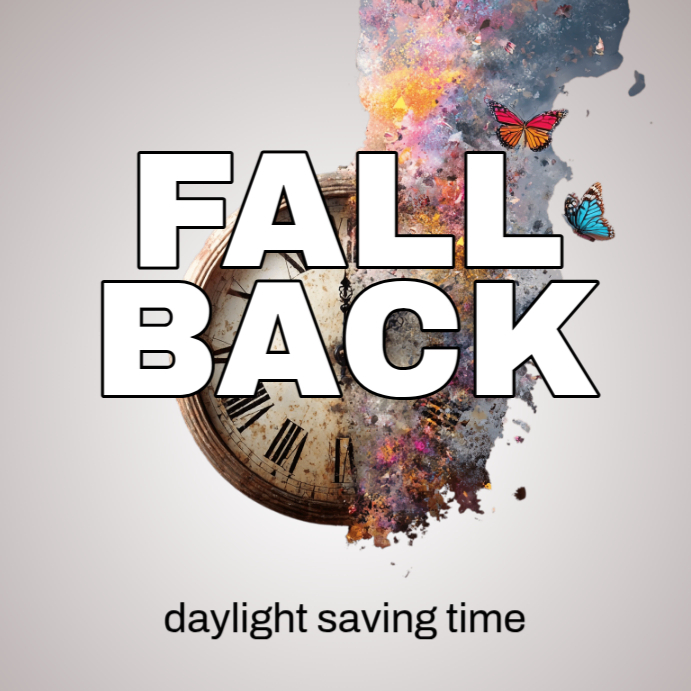 FALL BACK Template | PosterMyWall