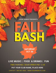 Fall bash Template | PosterMyWall