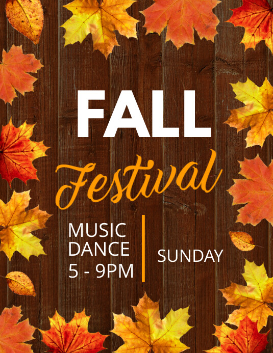 Fall Template | PosterMyWall