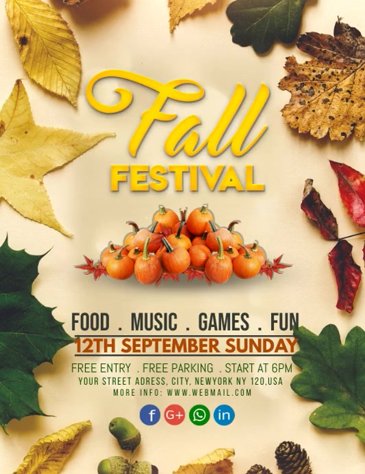 fall Template | PosterMyWall