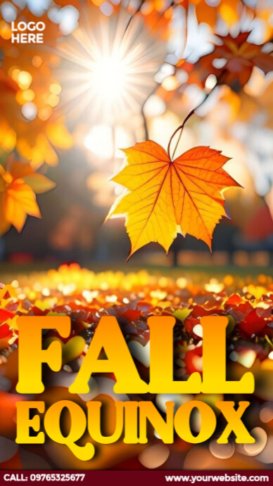 Fall Equinox Design Template | PosterMyWall