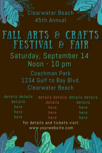 Fall Craft Fair Template | PosterMyWall