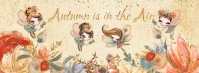 Happy Fall Y'All Facebook Banner Template | PosterMyWall