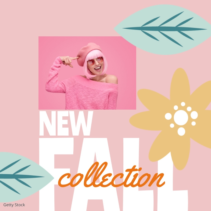 Copy of Fall Fashion Collection Ad Template | PosterMyWall