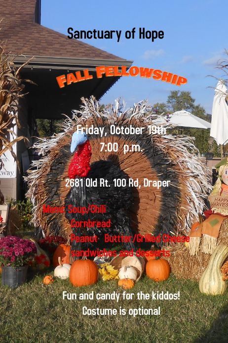 Copy of Fall Fellowship | PosterMyWall