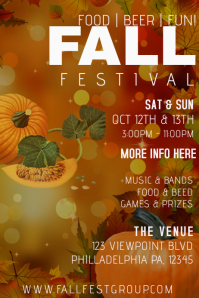 FALL FEST Template | PosterMyWall