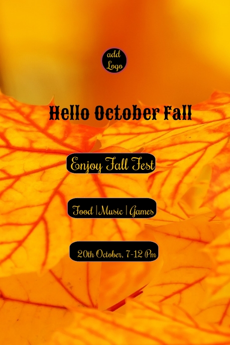 Copy of Fall fest poster (3) | PosterMyWall