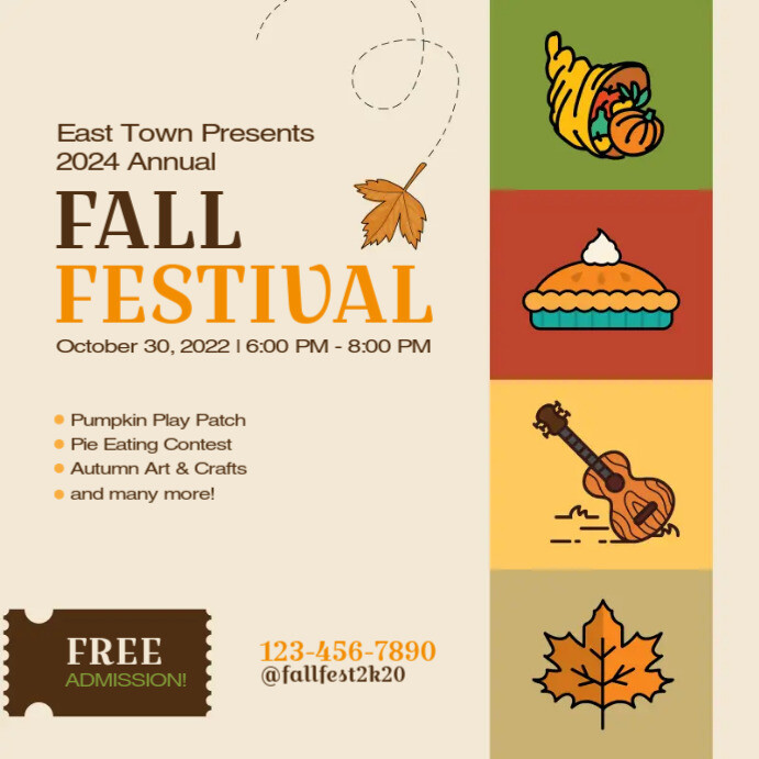 Fall Festival 2022 Template | PosterMyWall