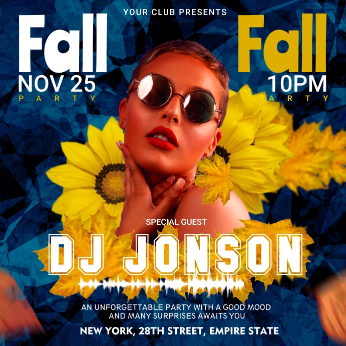 Fall festival ad design flyer Template | PosterMyWall