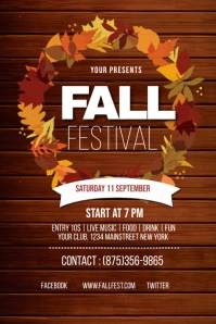 Harvest Festival Poster Template | PosterMyWall
