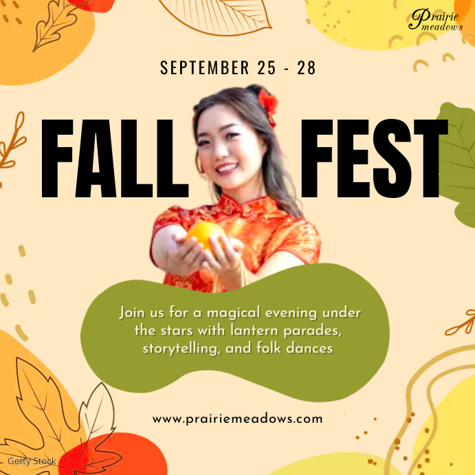 Fall Festival Celebrate Template | PosterMyWall
