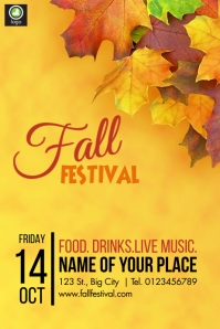 Fall FEstival Template | PosterMyWall