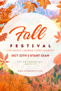fall festival Template | PosterMyWall