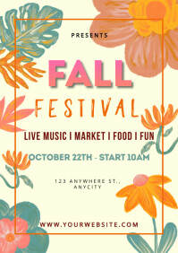 Fall Festival Template | PosterMyWall