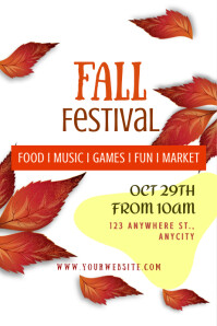 Fall Festival Template | PosterMyWall