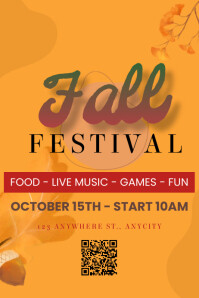 Fall Festival Template | PosterMyWall